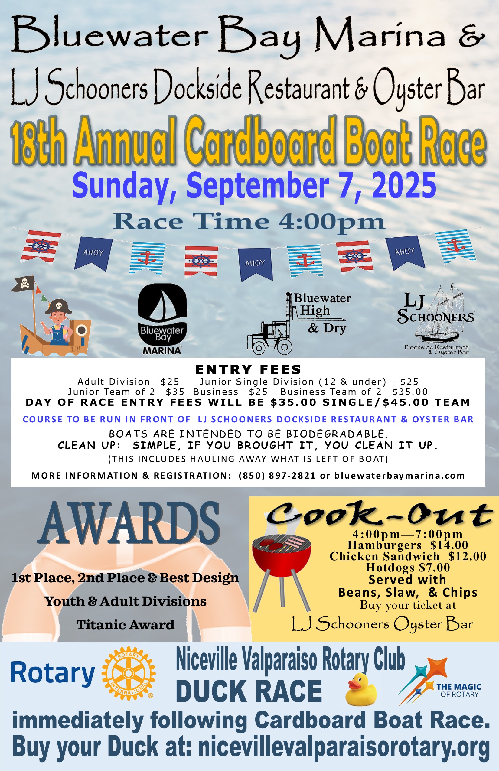 18th Annual Cardboard Boat Race – Bluewater Bay Marina Complex